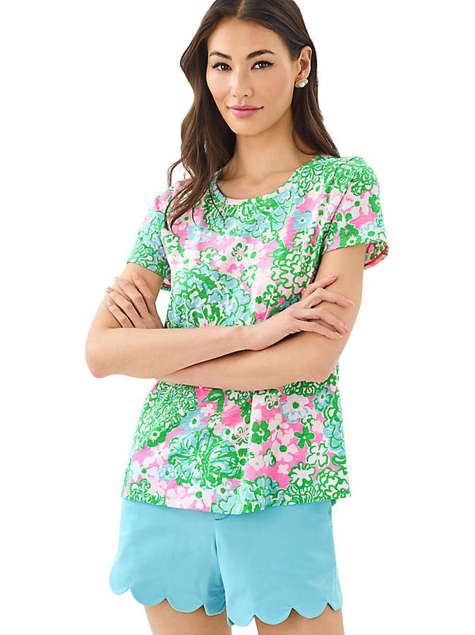 LILLY PULITZER® Lilly Pulitzer Etta Scoop Neck Top